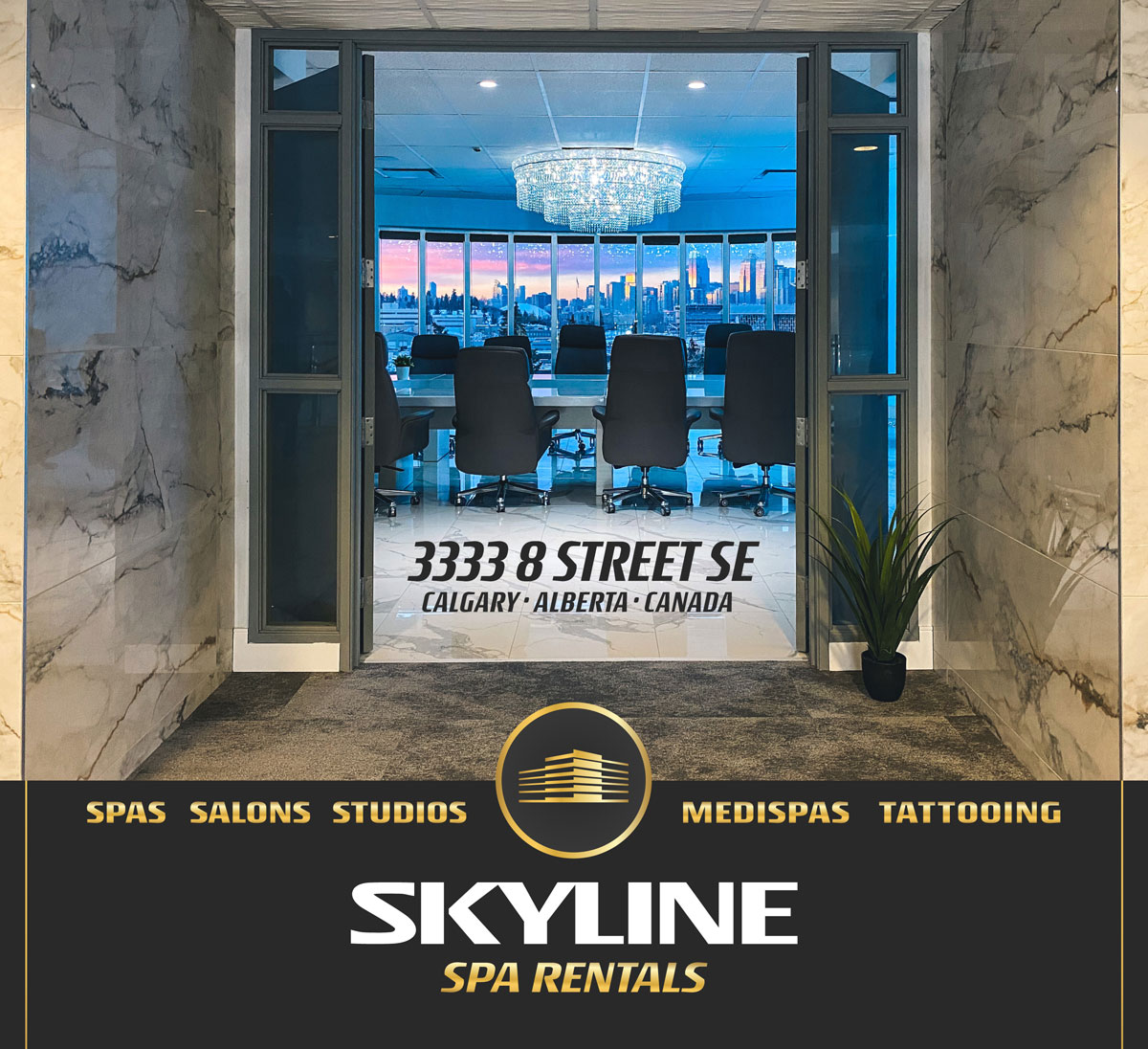 Skyline Spa Rentals - Luxurious Spa and Salon Room Rentals